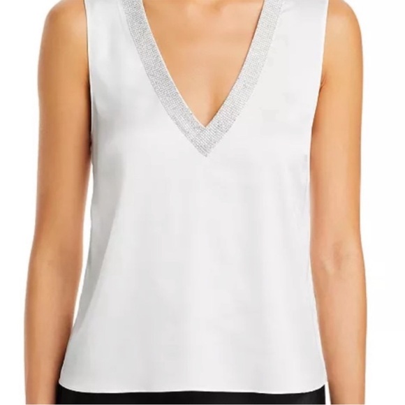 Generation Love | Tops | Generation Love Candice Crystal Top In White ...